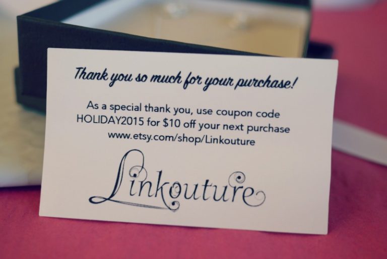 How to make beautiful thank you coupons for your small business ...