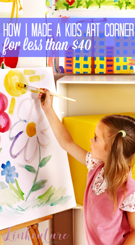 How I made a toddler-friendly creativity corner for less than $40 ...