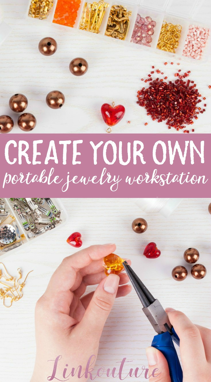 Short on space? Create a portable jewelry workstation – Linkouture